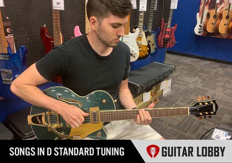 50 Popular Songs in D Standard (2026 With Videos) - Guitar Lobby