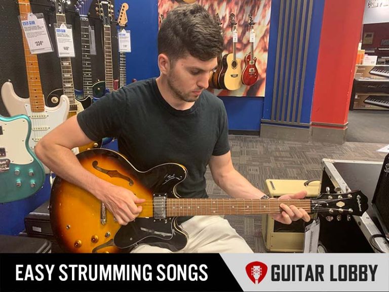 30 Easy Strumming Songs to Play on Guitar (2023 with Videos) - Guitar Lobby
