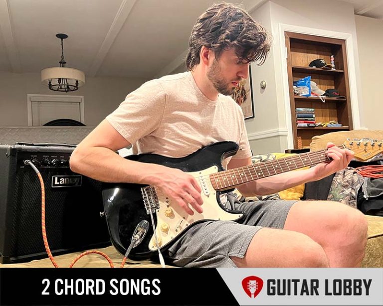 65 Popular & Easy 2 Chord Guitar Songs (2023 With Tabs) - Guitar Lobby