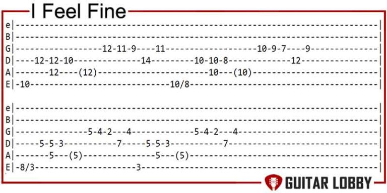 65 Easy Guitar Riffs for Beginners (2023 With Tabs) - Guitar Lobby